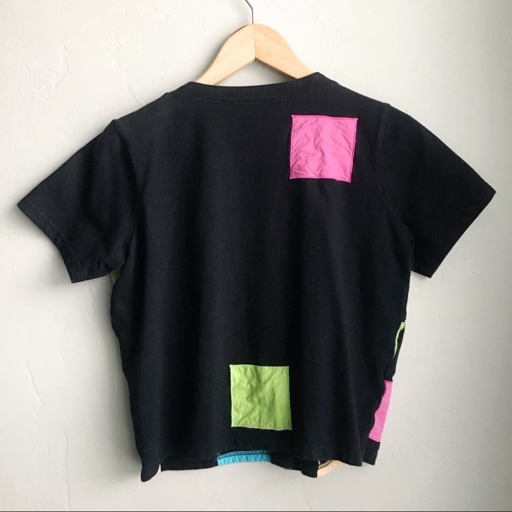 Rare Micheal Simon Vintage Beach Pattern Top - Gem